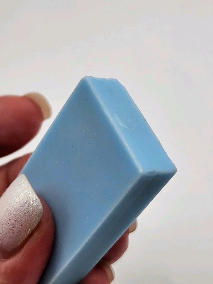 Vintage 1976 Hello Kitty Sanrio Blue Eraser Red Case Made in Japan READ ...