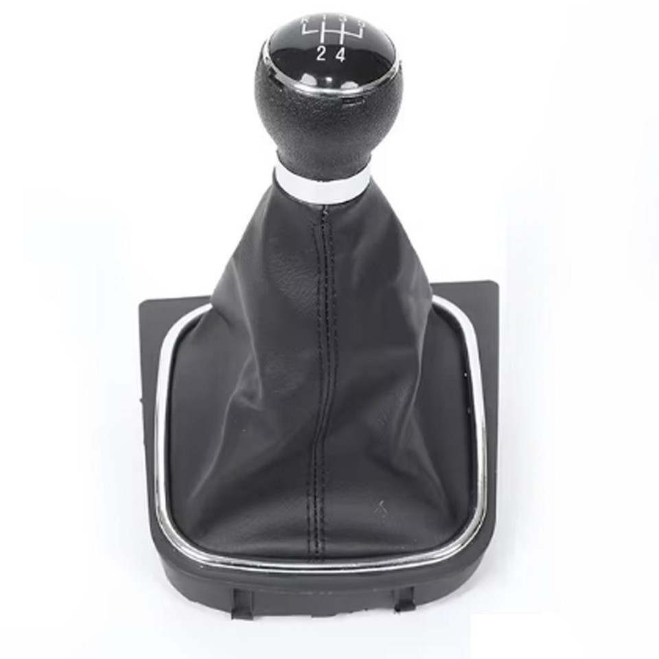 56 Speed Leather Gear Shift Knob Compatible with For Golf For Jetta ...