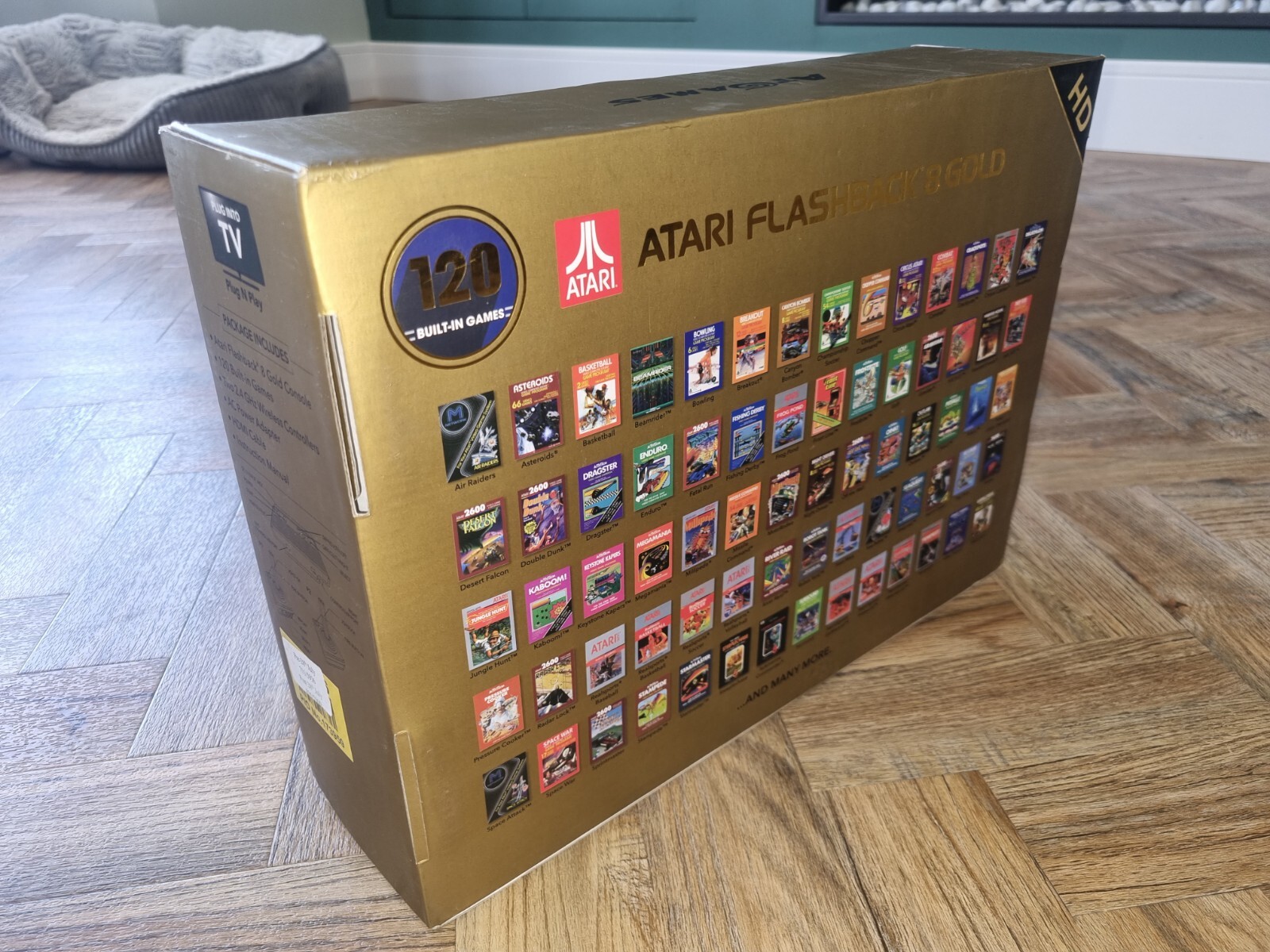 Atari Flashback 8 Gold Deluxe HD + 120 Games Boxed 40th Anniversary Edition. | eBay UK