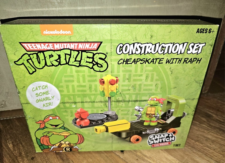 Teenage Mutant Ninja Turtles Construction Set Cheapskate W/ Ralph ...