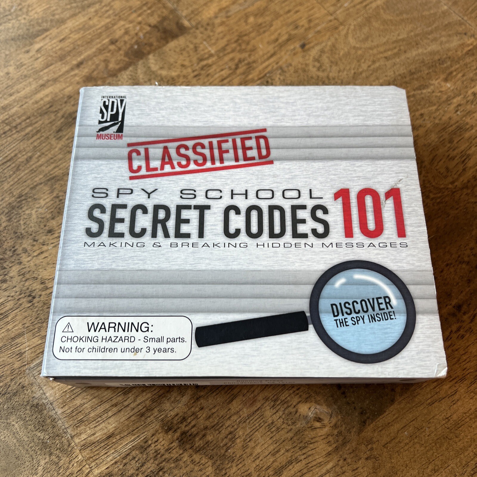 SECRET CODES 101 (SPY SCHOOL) By International Spy Museum - NEW ...