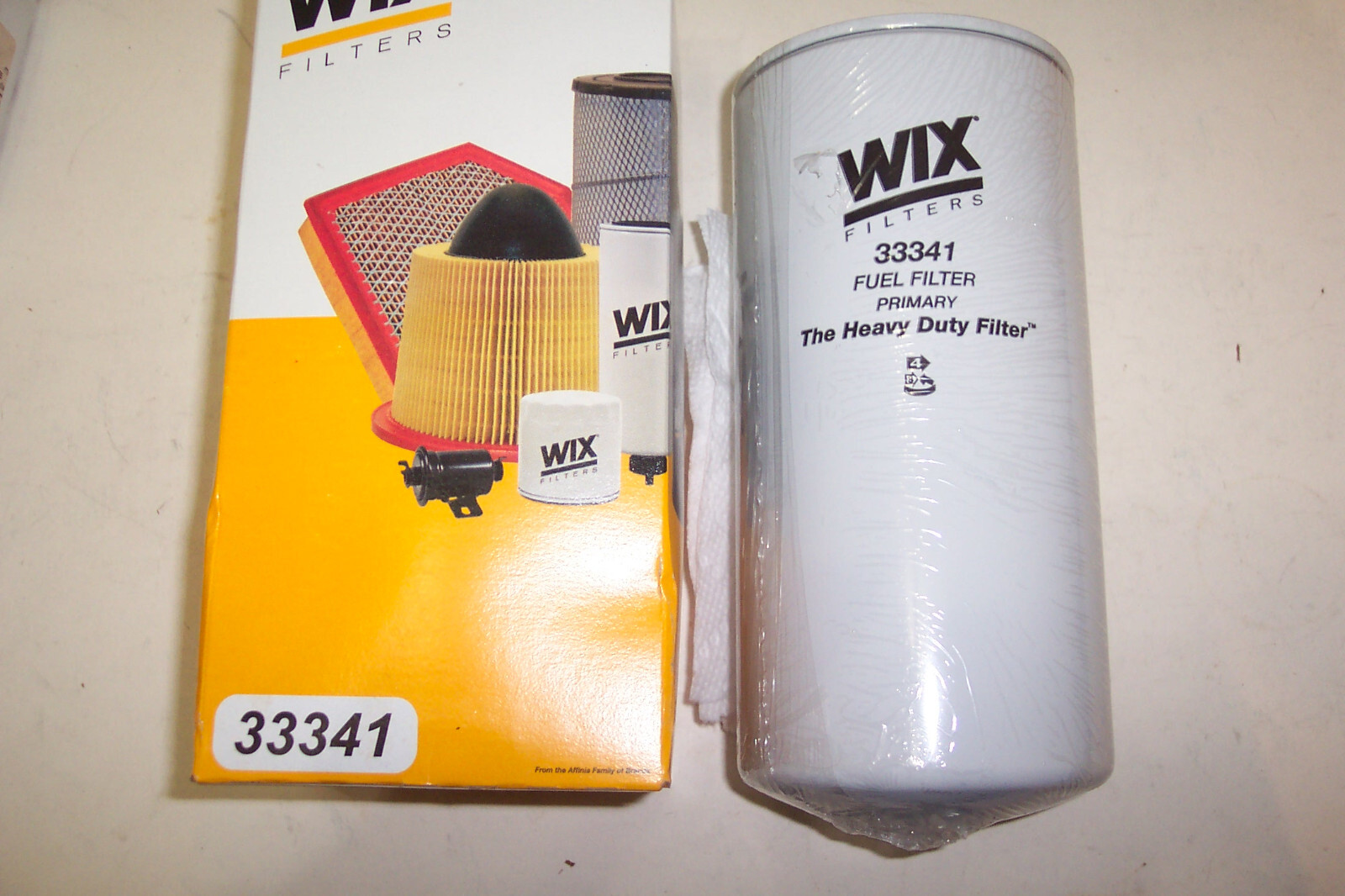 WIX 33341 - Fuel filter cross reference