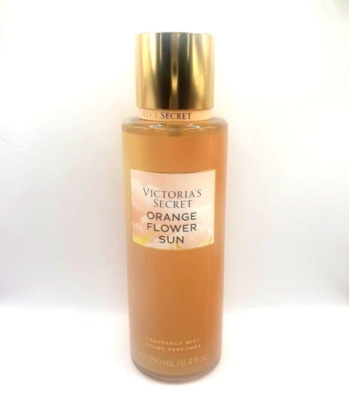 VICTORIA'S SECRET ORANGE FLOWER SUN BODY MIST 8.4 FL OZ LIMITED EDITION ...