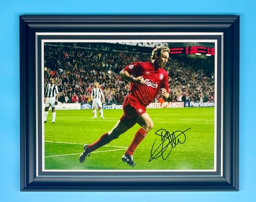 Sami Hyypia Signed Photo Framed & COA Autograph Football Soccer ...