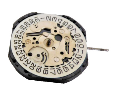 PULSAR Y142 B MOVEMENT QUARTZ DAY & DATE, DIAL MISSING. FOR or REPAIR ...