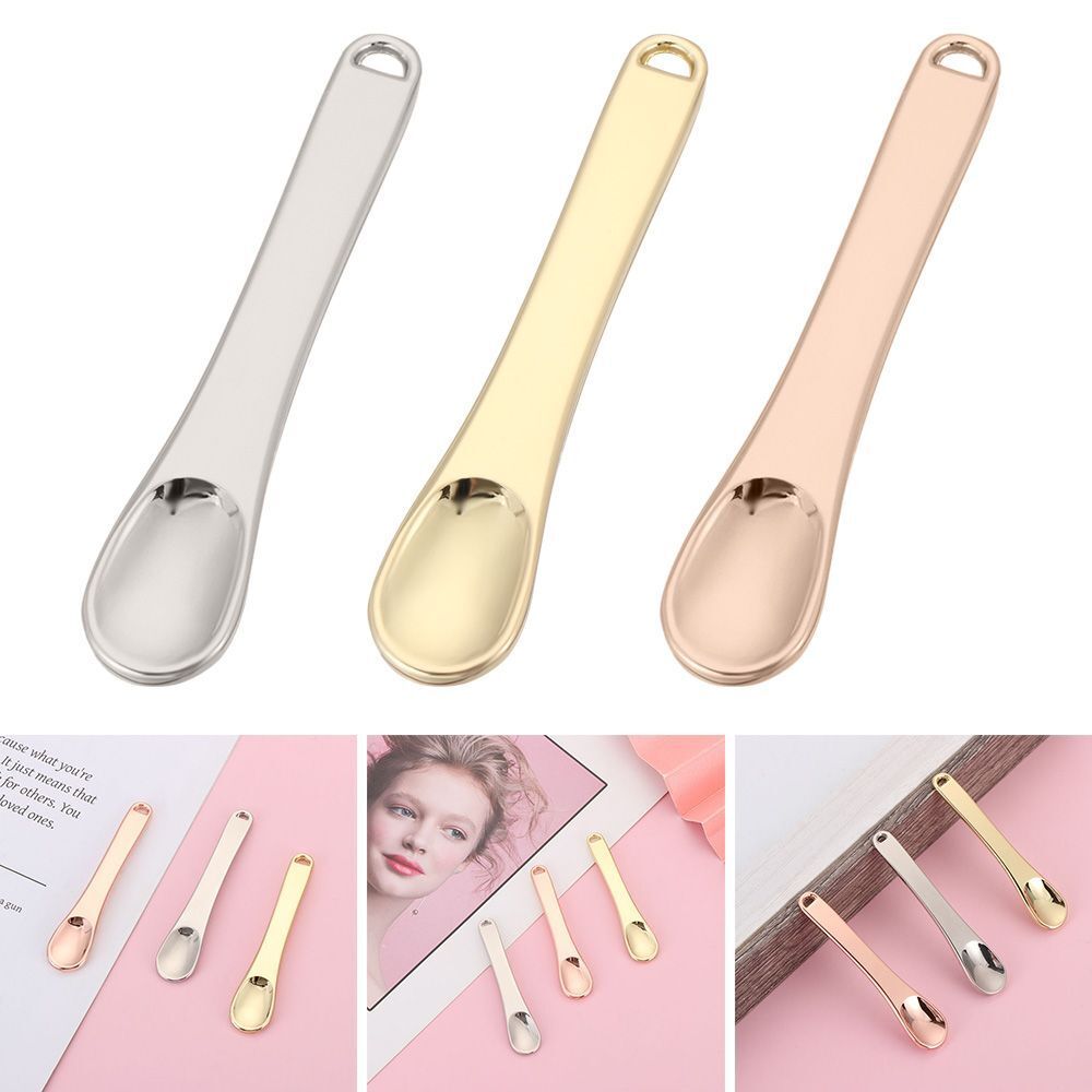 Face Mask Spatula Makeup Beauty Scoop Mini Spoon Reusable Scoop ...