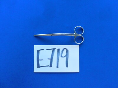 E719 Konig Angled Shaft Straight Blunt Tip Scissors 14cm Length ...