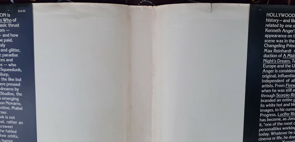 Hollywood Babylon by Kenneth Anger (SIGNED / 1975 Edition / Hardcover ...