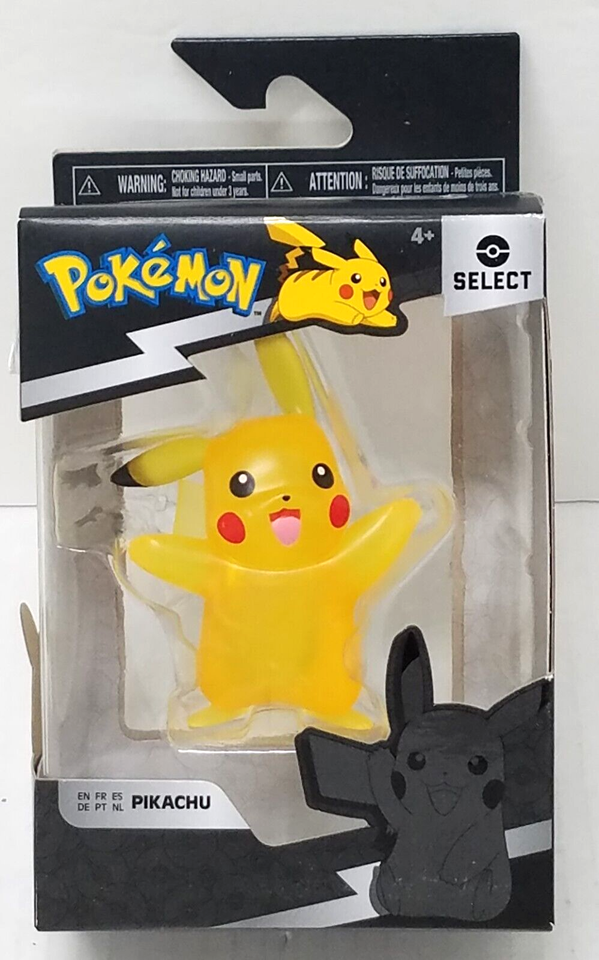 POKEMON SELECT Bulbasaur Squirtle Pikachu Charmander Translucent Figure ...