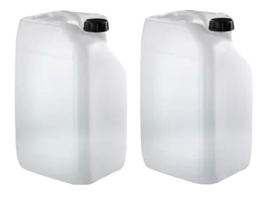 2 X 25L Litre Poly Plastic Container Jerry Can Tank Bottle Water Empty ...