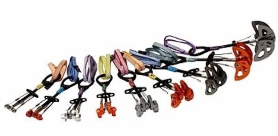 Trango Trad Gear: FlexCam Set (#1 - #9), Nut Set, and Quick Draws | eBay