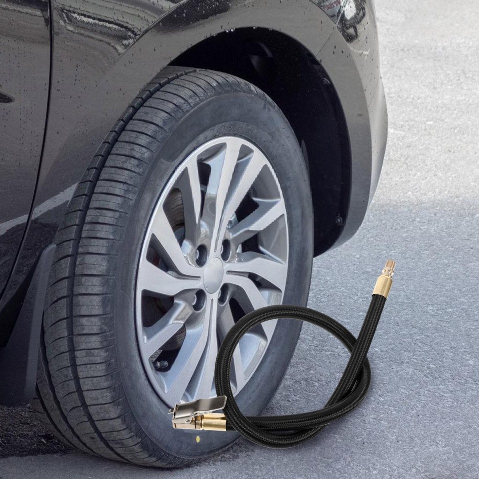 Tire Inflator Extension Tube Air Compressor Accessories Tire Repair ...