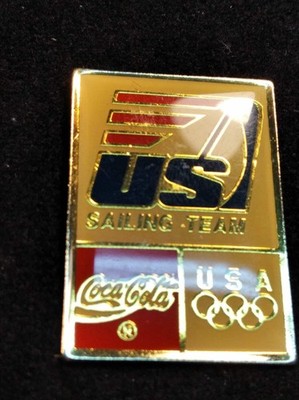 PIN - Coca Cola - Olympic United States Sailing Team | eBay