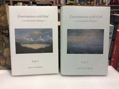 Conversations With God Book 1 & 2 Set Friendship Neale Donald Walsch HC ...