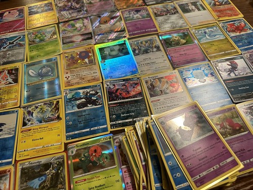 Pokemon Card Bulk Lot with 100+ Holo, Ultra Rare, EX, V Star, Full Art ...