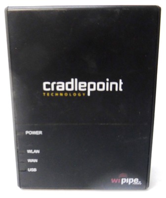 CRADLEPOINT, WIRELESS TRAVEL ROUTER, 3G, CTR350, MM100181002477, WIPIPE ...