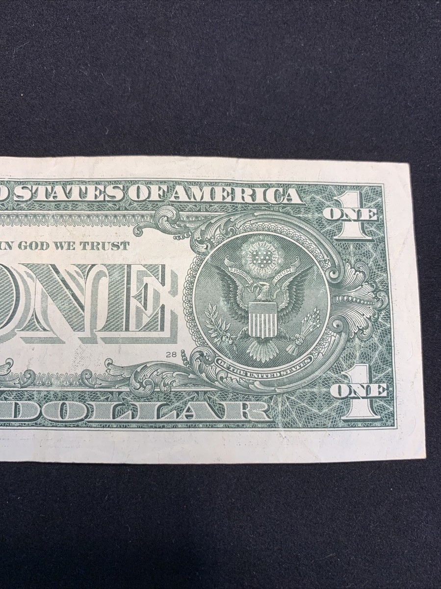 Kennedy Dollar Bill K