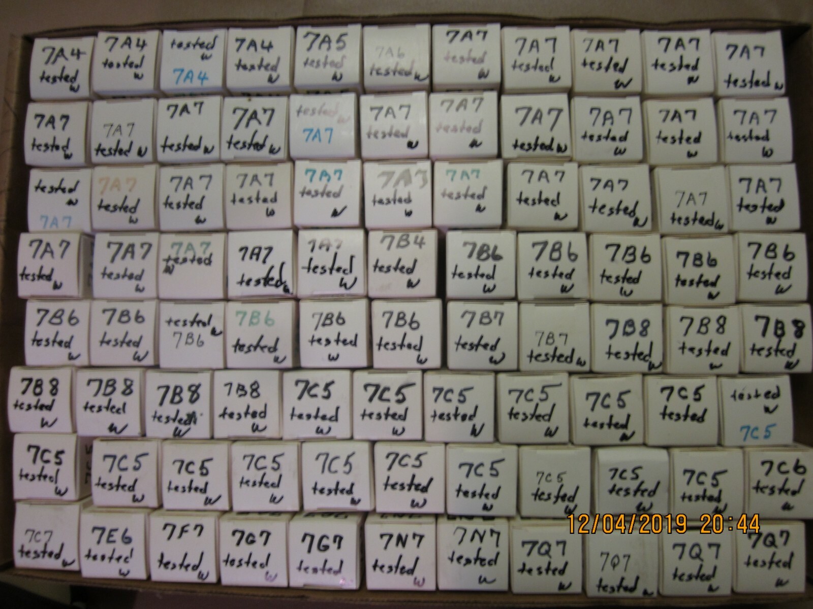 7A7 Loctal tube Used, tested good on B&K 707 | eBay