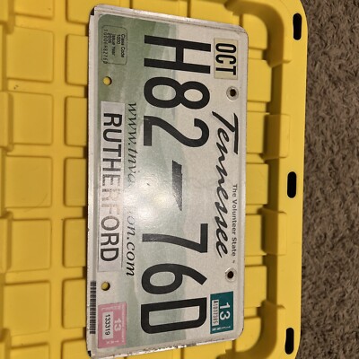 Tennessee Volunteer State License Plate | eBay