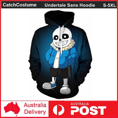Game Undertale Sans Hoodie Men Women Teens 3D Print Sweatshirt Pullover ...