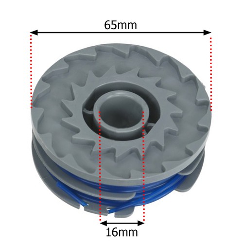 Double Twin Line & Spool for Flymo Contour 500 650e 700 Trimmer ...