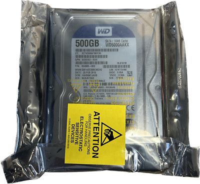 Western Digital 500GB,Internal,7200 RPM,3.5in WD5000AAKX Hard Drive | eBay