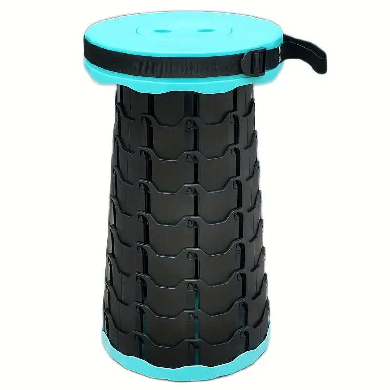 Folding Stool Portable Telescopic Chair Travel Fishing Camping ...