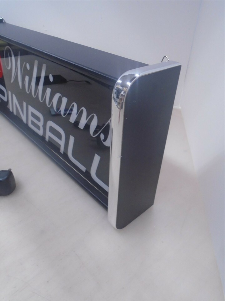 Williams Pinball Logo LED Display light box sign | eBay