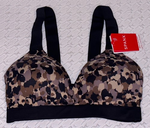 SPANX Bra-LLelujah Lightly Lined Brushed Collage Wirefree Bralette Bra ...