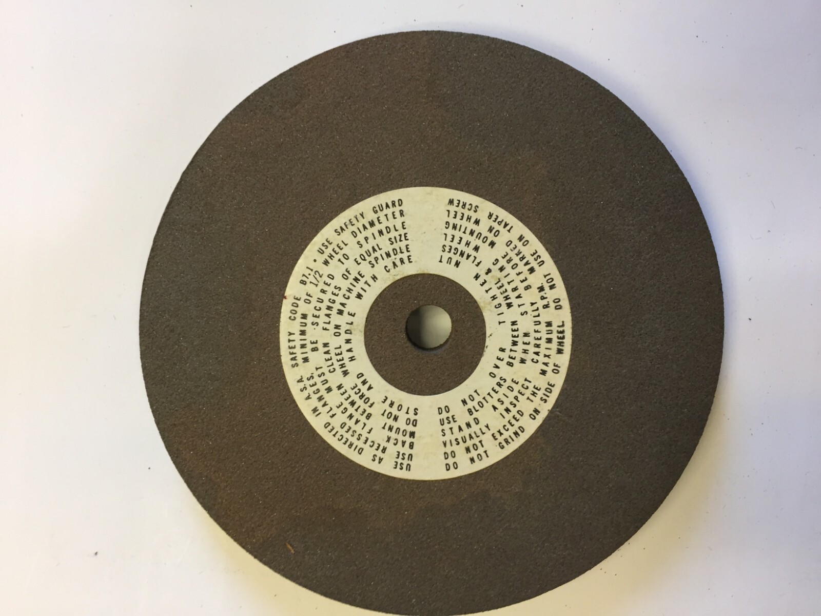 Brightboy 6 X 1/2 X 1/2 ST 70 ALO 60 Grinding Wheel USA MADE | eBay