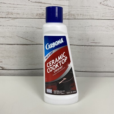 Carbona Ceramic Cooktop Surface Cleaner (16.8 oz) Value Size - Brand ...
