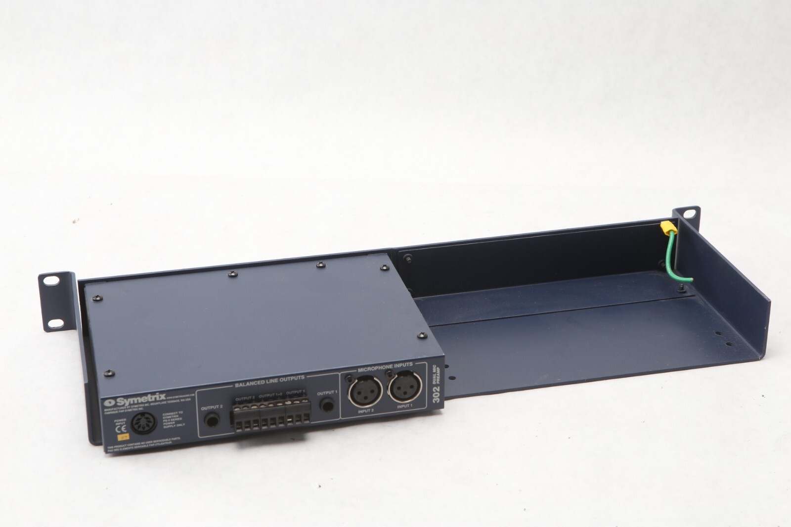 Symetrix 302 Dual Channel Microphone Preamplifier NO POWER SUPPLY - R32 ...