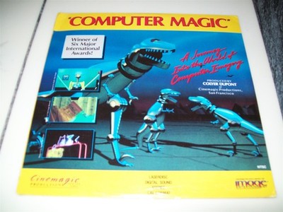 COMPUTER MAGIC Laserdisc LD BRAND NEW SEALED VERY RARE GREAT ANIMATION ...