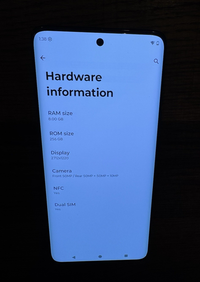 Motorola Edge (2025) XT2519-1 256GB Deep Forest Factory Unlocked Open ...