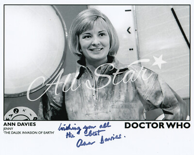 DOCTOR WHO - Ann Davies Signed Photograph 01 | eBay UK