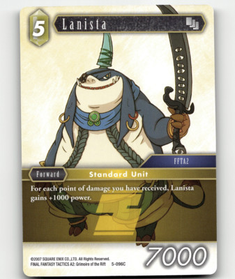 Final Fantasy - Lanista - Opus V | eBay