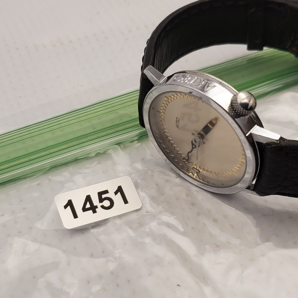 AKTEO DOCTOR QUARTZ Watch J.C MARESCHAL DESIGN WR 30M LEATHER BAND New ...