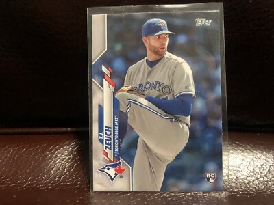 2020 Topps TJ Zeuch RC # 407 Blue Jays | eBay