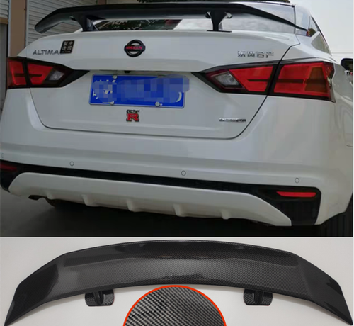 2019-2020 For Nissan Altima Rear Trunk Spoiler Wing Lip Carbon Fiber ...