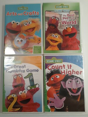 Sesame Street DVD 4 pack | eBay