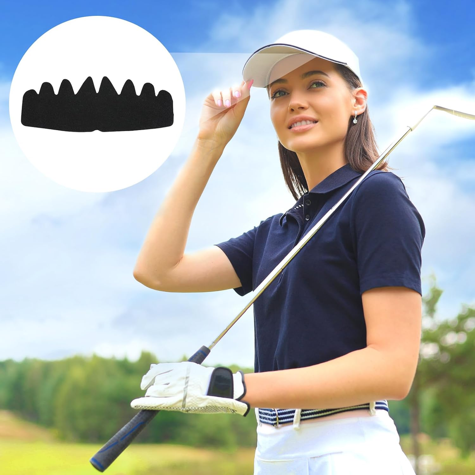 6 Pcs Hat Sweat Liner Hat Sweat Protector No Sweat Hat Liner Baseball ...