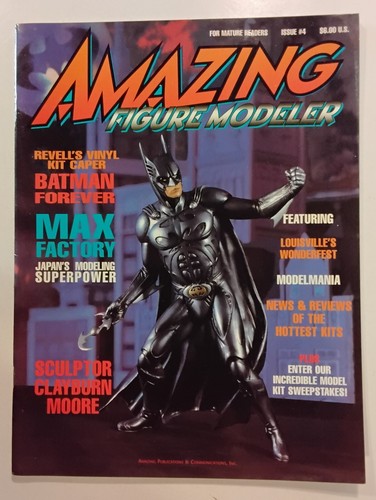 Vintage Modeling How To Magazine AMAZING FIGURE MODELER #5 From 1995 ...