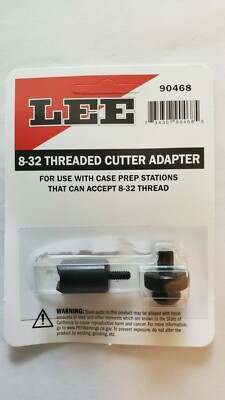 LEE 90468 8-32 Threaded Cutter Adapter & Lock Stud for Case Prep ...