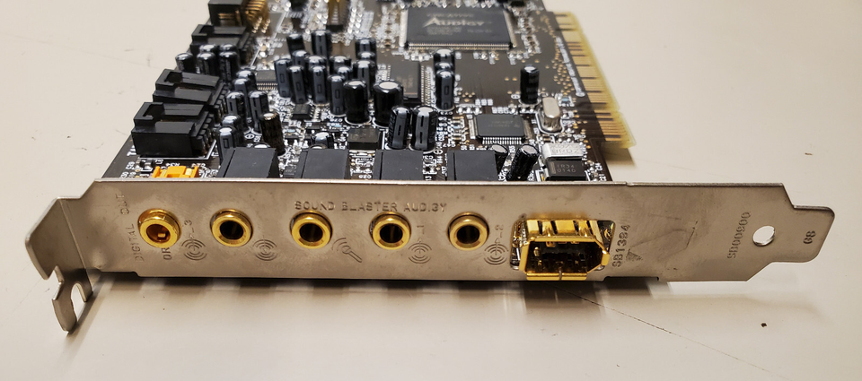 Creative Sound Blaster Audigy SB0090 EAX Advanced HD PCI SB1394 PCI ...