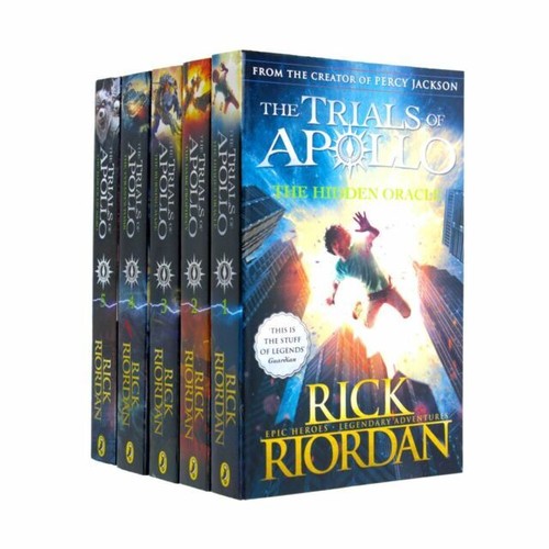 Trials of Apollo Book Series 1-5 Books collection set by Rick Riordan ...