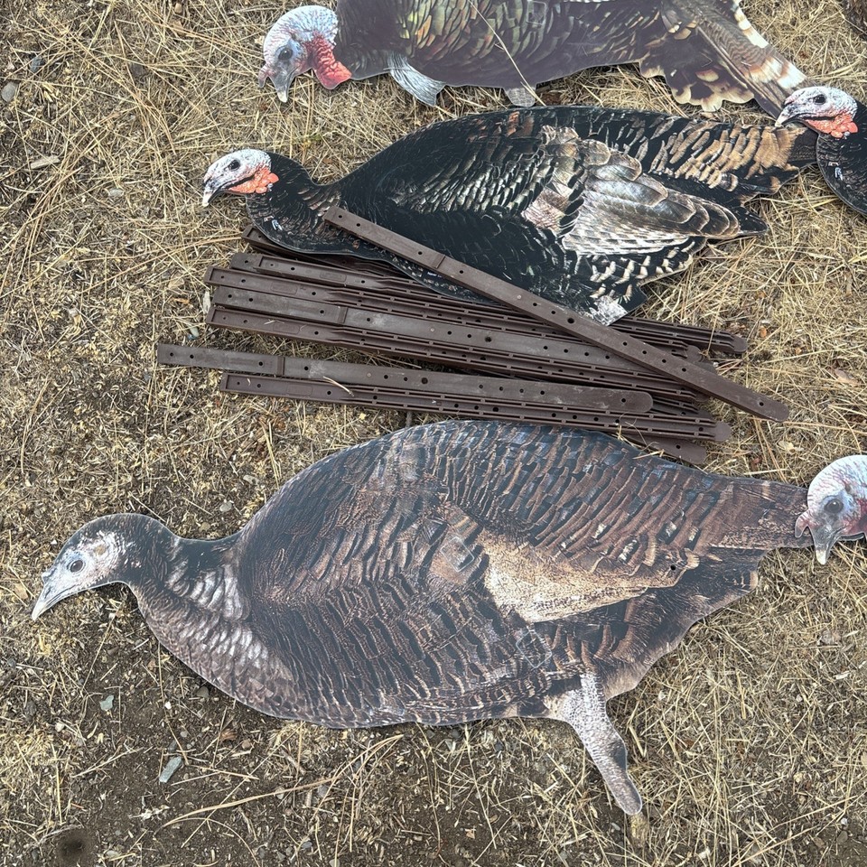 OUTLAW DECOY TURKEY SILO SILHOUETTE x12 MADE IN USA 🇺🇸 | eBay