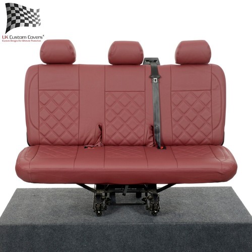 VW Transporter T6/T6.1 Caravelle Posteriore Seat Cover Similpelle (2024 ...
