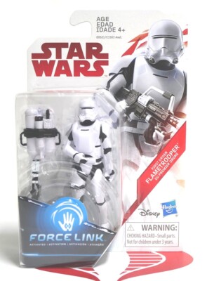 Star Wars Action Figure First Order Flame Trooper Force Link MOC | eBay