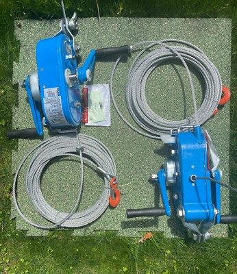 BRAND NEW Scaffold winch with wire / grip hoist ALBA T-500 | eBay
