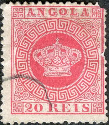 Angola 1876 Royal Crown Used (SC# 11) | eBay